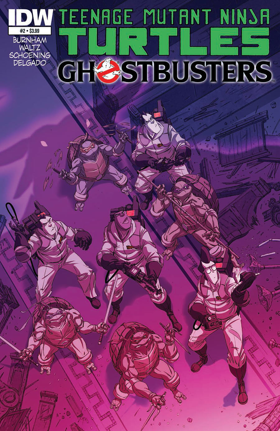 Teenage Mutant Ninja Turtles / Ghostbusters #2 Reviews