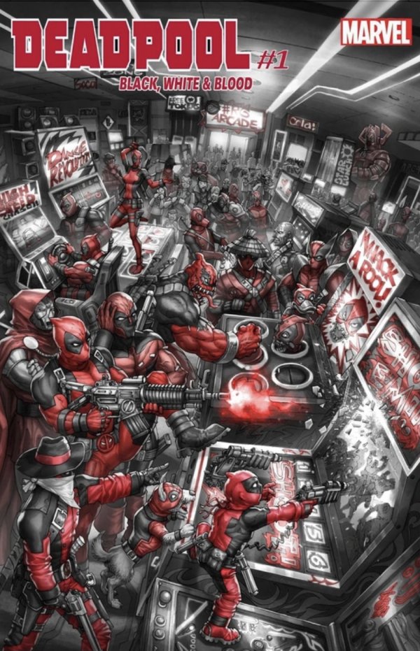 Deadpool: Black, White & Blood #1 Reviews