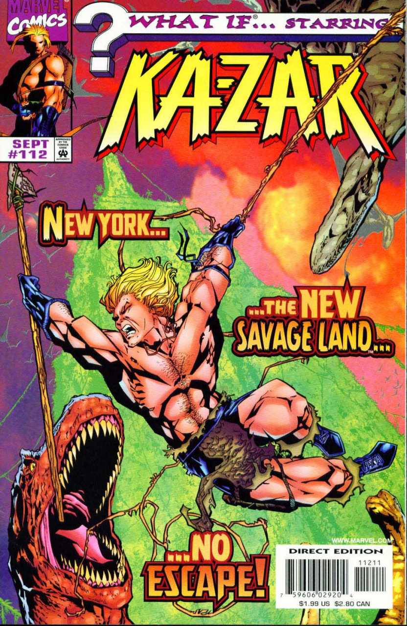 Kevin Plunder (Earth-989112) as Ka-Zar (Alterniverse) - Marvel Comics