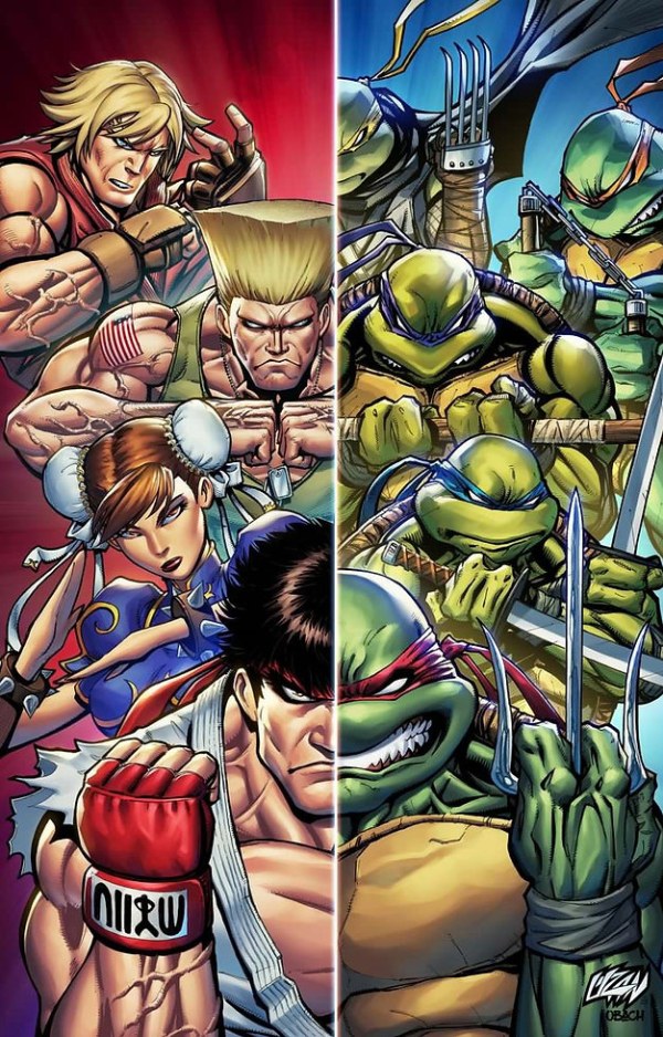 Teenage Mutant Ninja Turtles vs. Street Fighter #1 Reviews