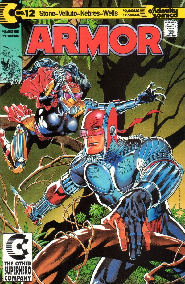 Jackie Keaton as Scarlet Streak (Continuity Universe) - Continuity Comics