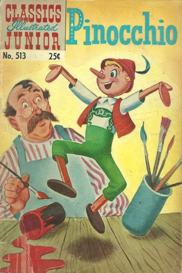 Classics Illustrated Junior #513 - Pinocchio Reviews