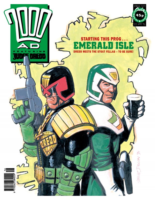 Charlie Joyce as Judge Joyce (2000 AD) - Rebellion