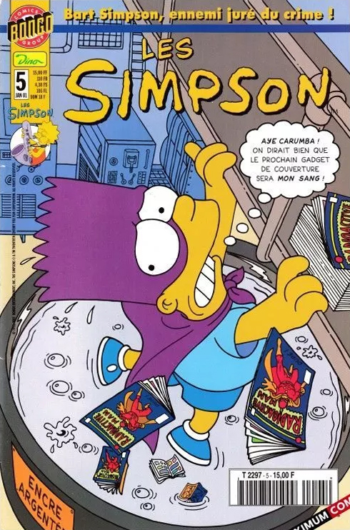 Murphy Hibbert as Bleeding Gums Murphy (Simpsons) - Bongo Comics
