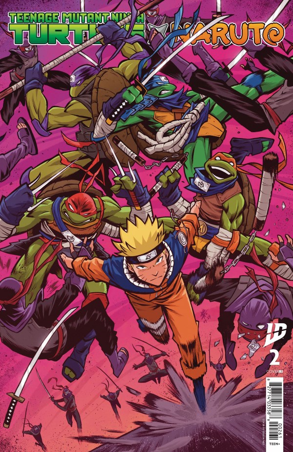 Teenage Mutant Ninja Turtles x Naruto #2 Preview