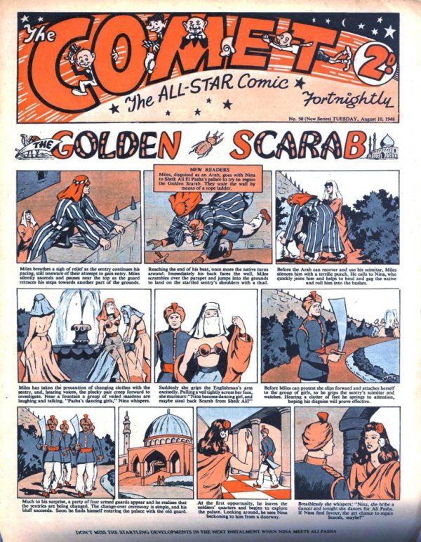 Comet Comic #50 Reviews