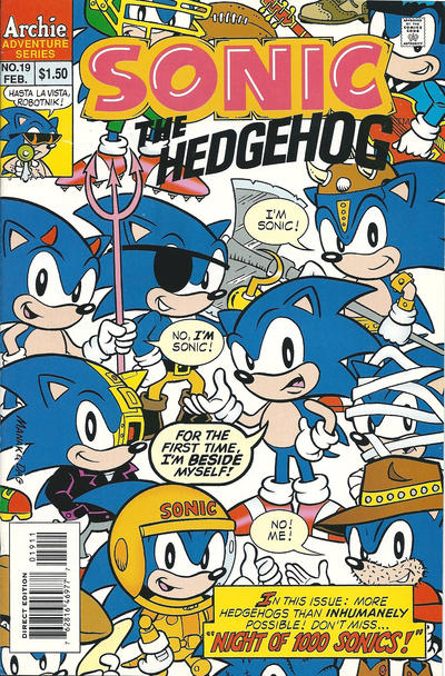 Cyborg Sonic (Sonic the Hedgehog) - Archie Comics