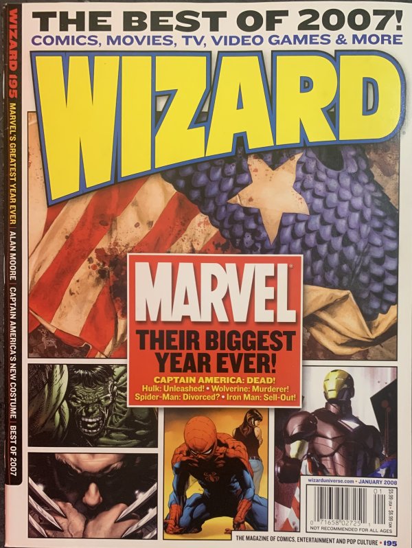 Wizard Magazine #195 Reviews