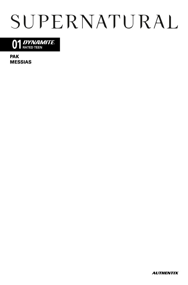 Supernatural #1 Preview