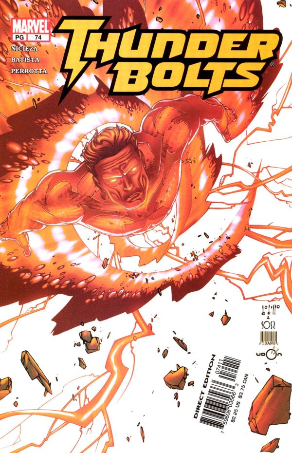 Benito Serrano as Toro (Counter-Earth) - Marvel Comics