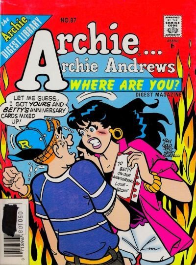 Archie... Archie Andrews Where Are You? Comics Digest Magazine #87 Reviews
