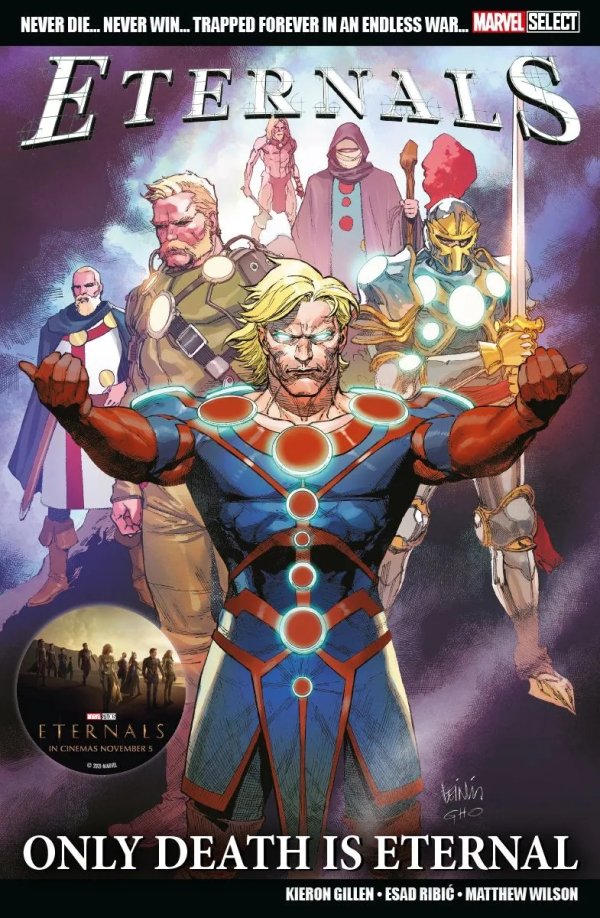 Marvel Select: Eternals - Only Death is Eternal TP Reviews