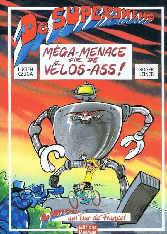 De Superjhemp Méga-Menace fir de Vëlos-Ass HC Reviews