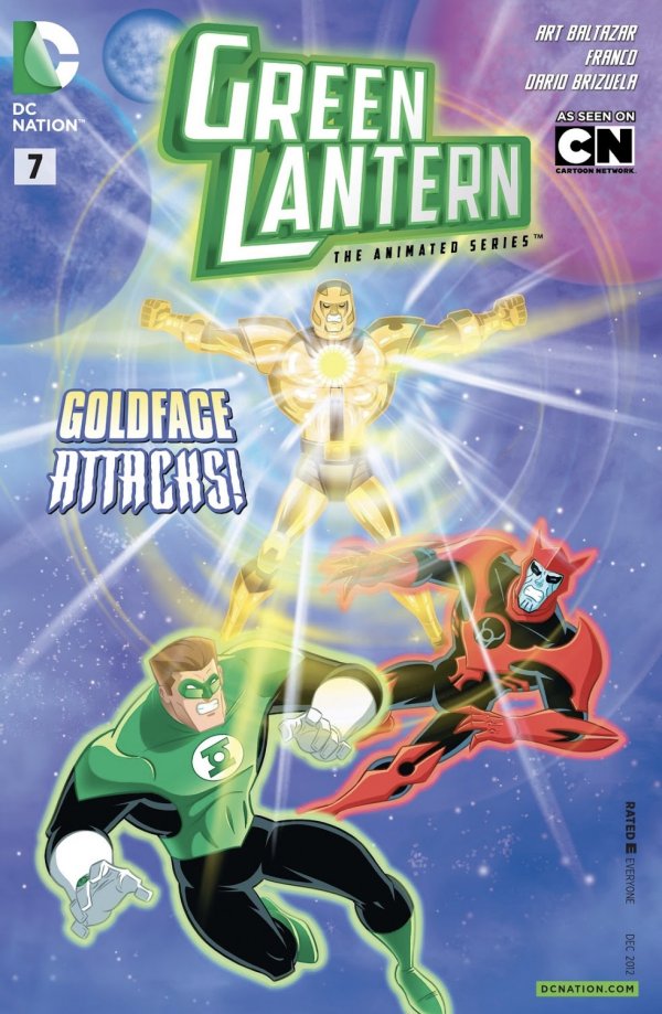 Tajz as Goldface (Green Lantern TAS) - DC Comics