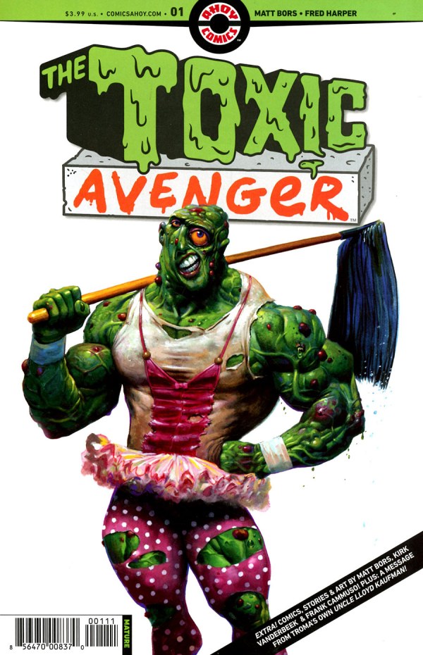 Melvin Ferd Junko III as Toxic Avenger