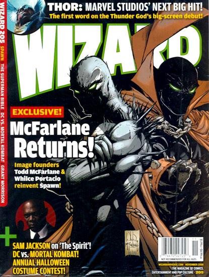 Wizard Magazine #205 Reviews