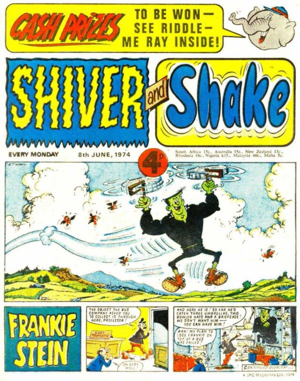 Shiver and Shake #June 8th, 1974 Reviews