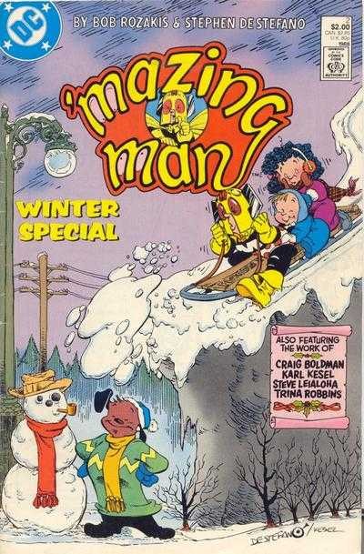 Sigfried Horatio Hunch III as 'Mazing Man (Prime Earth) - DC Comics