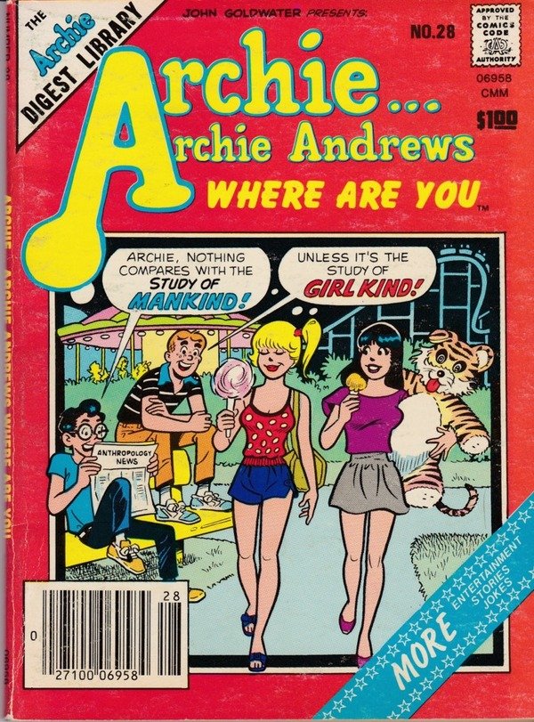Archie... Archie Andrews Where Are You? Comics Digest Magazine #28 Reviews
