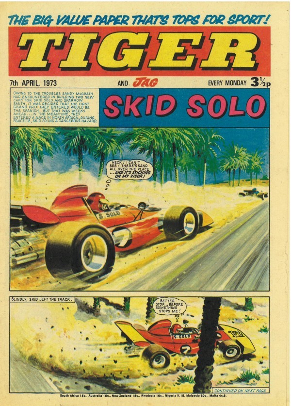 Tiger #April 7th, 1973 Reviews