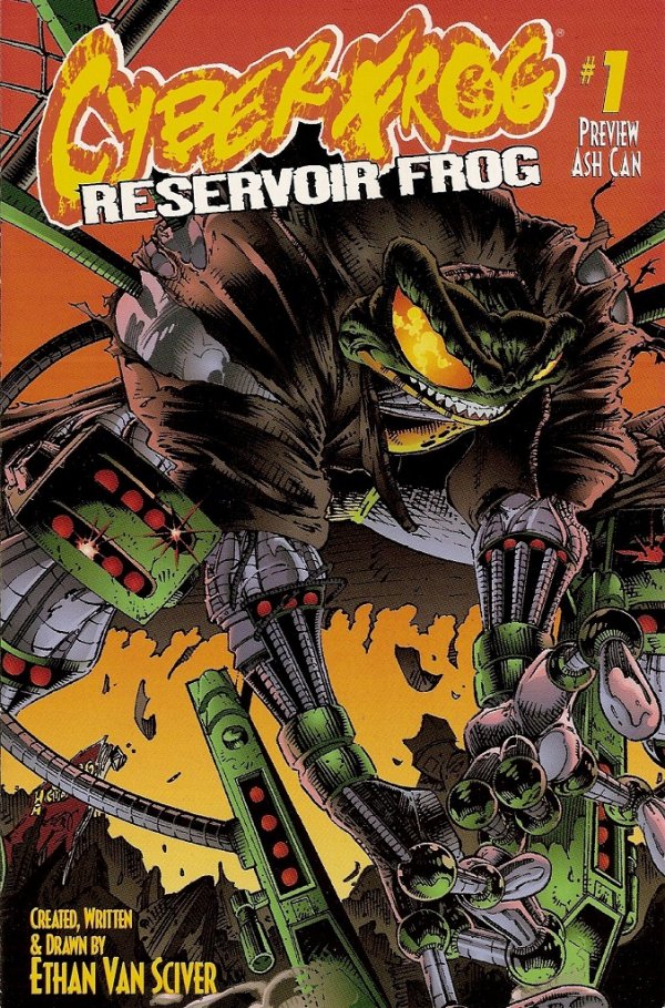CyberFrog: Reservoir Frog #1 Preview Ash Can Reviews