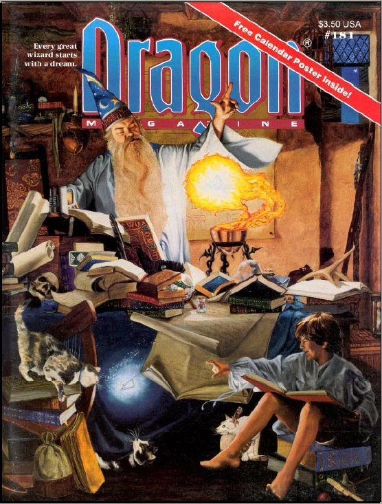 Dragon Magazine #181 Reviews
