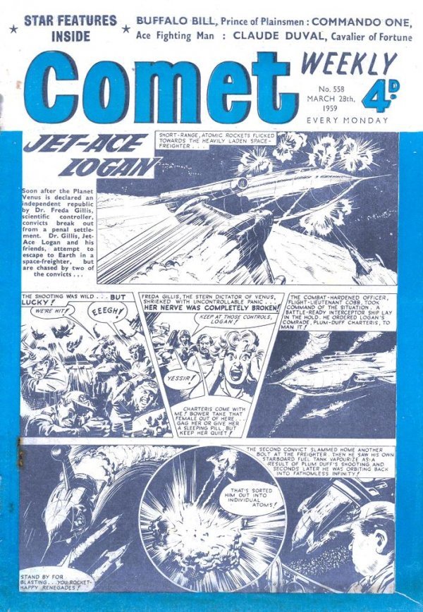 Comet Comic #558 Reviews