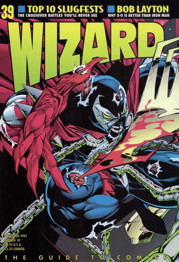 Wizard Magazine #39 Reviews