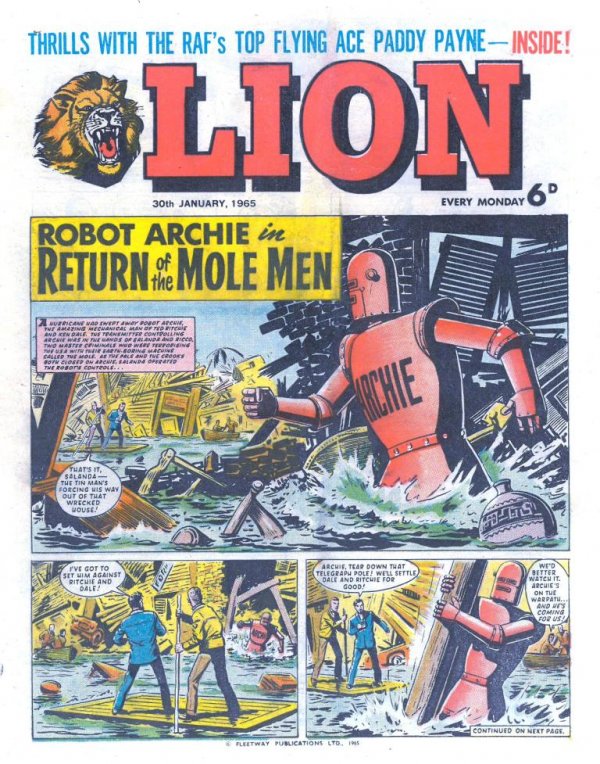 Lion #January 30th, 1965 Reviews