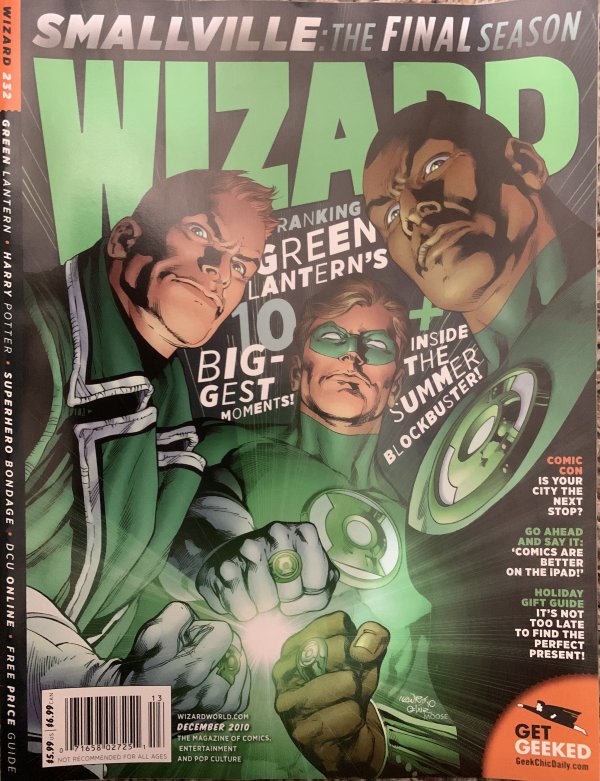 Wizard Magazine #232 Reviews
