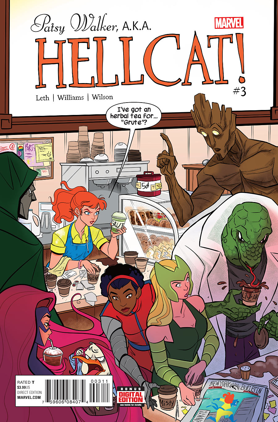 Patsy Walker, AKA Hellcat! #3 Reviews