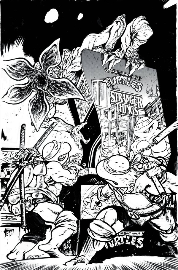Teenage Mutant Ninja Turtles x Stranger Things #1 Reviews
