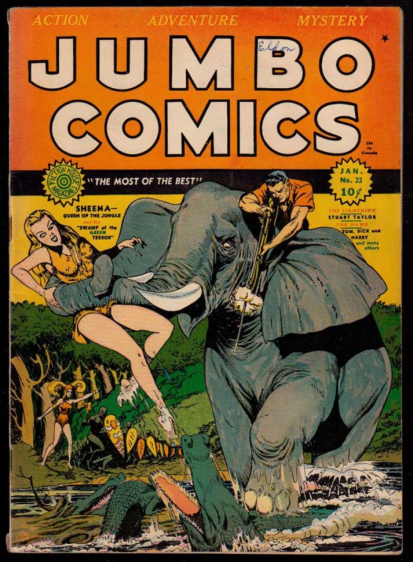 Jumbo Comics #23 Reviews