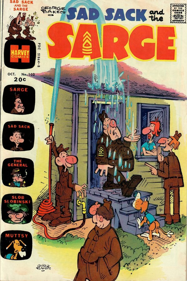 Sad Sack and the Sarge #103 Reviews