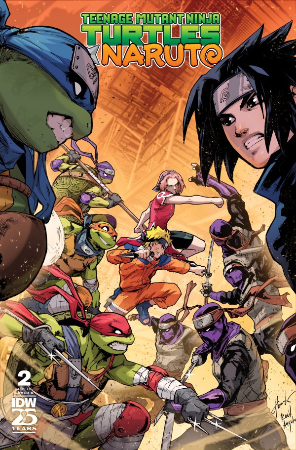 Teenage Mutant Ninja Turtles x Naruto #2 Preview