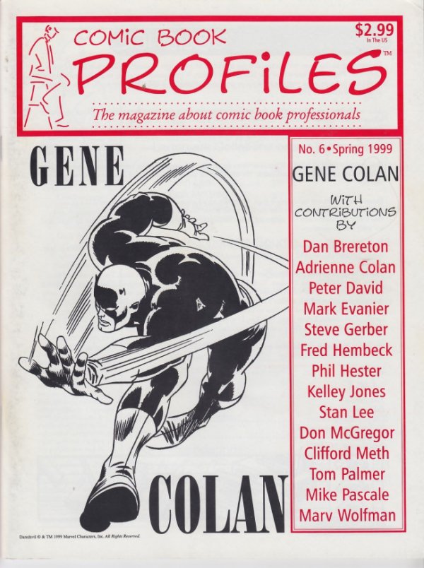 Comic Book Profiles #6 Reviews