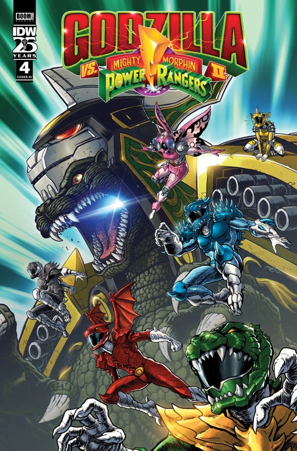 Godzilla vs. the Mighty Morphin Power Rangers II #4 Reviews