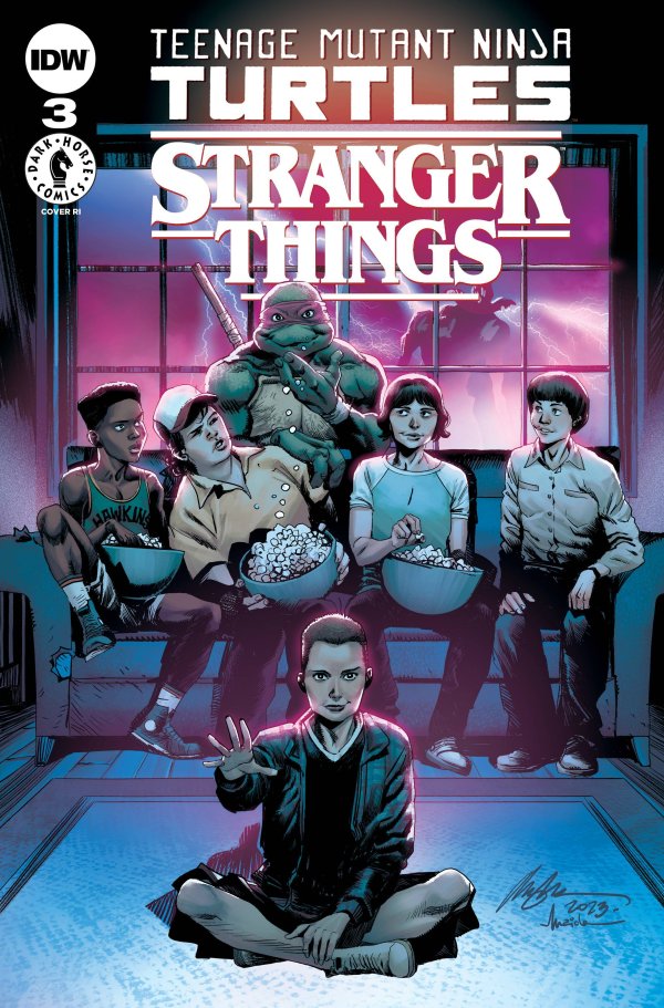 Teenage Mutant Ninja Turtles x Stranger Things #3 Reviews