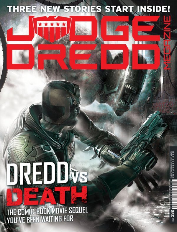 Sidney De'Ath as Judge Death (2000 AD) - Rebellion