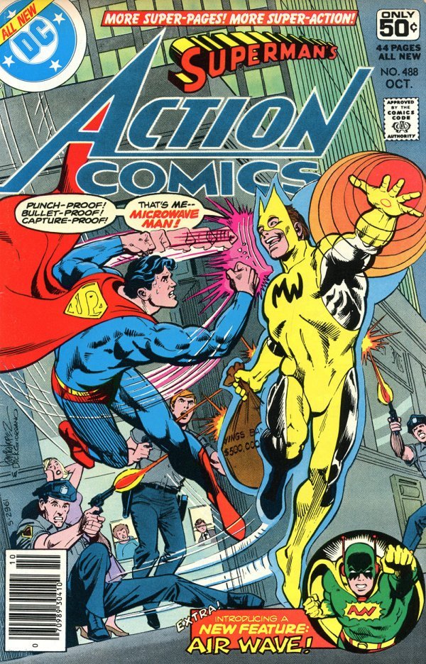 Harold Jordan as Air Wave (Earth-0) - DC Comics