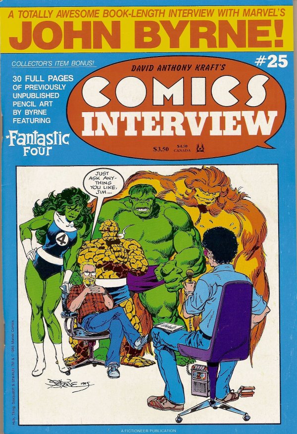 Comics Interview #25 Reviews