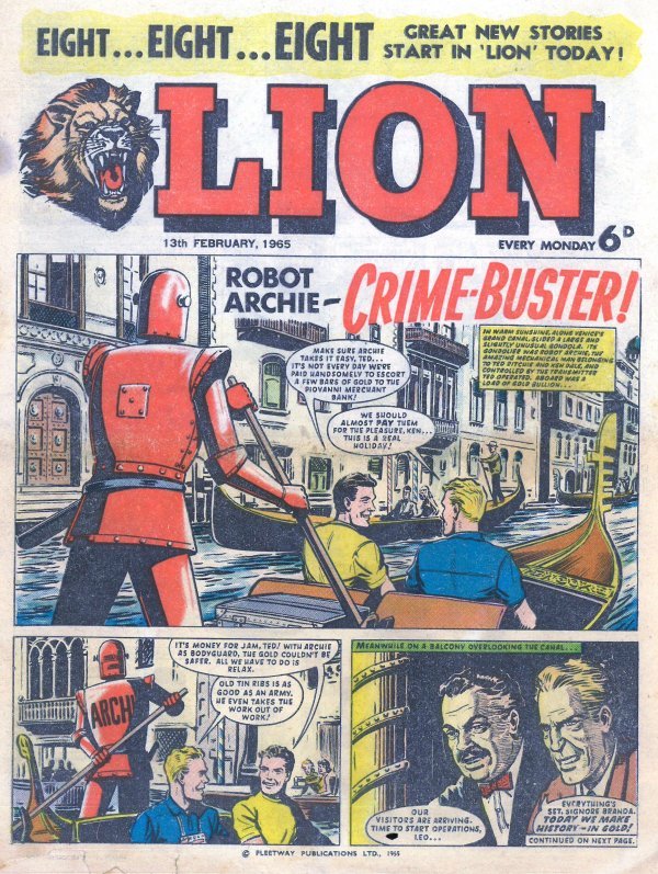 Lion #February 13th, 1965 Reviews