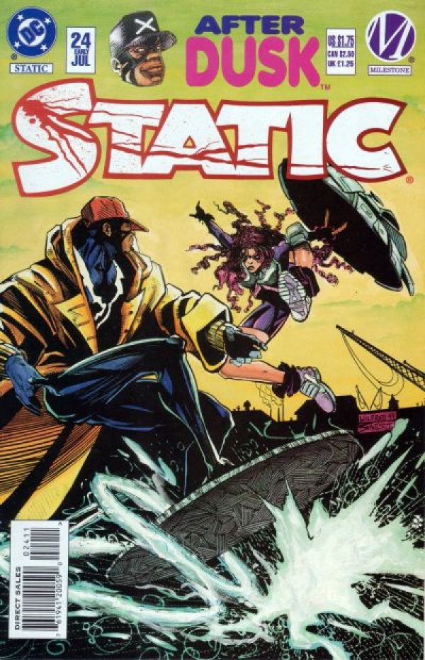 Virgil Hawkins as Static (Earth-93) - DC Comics
