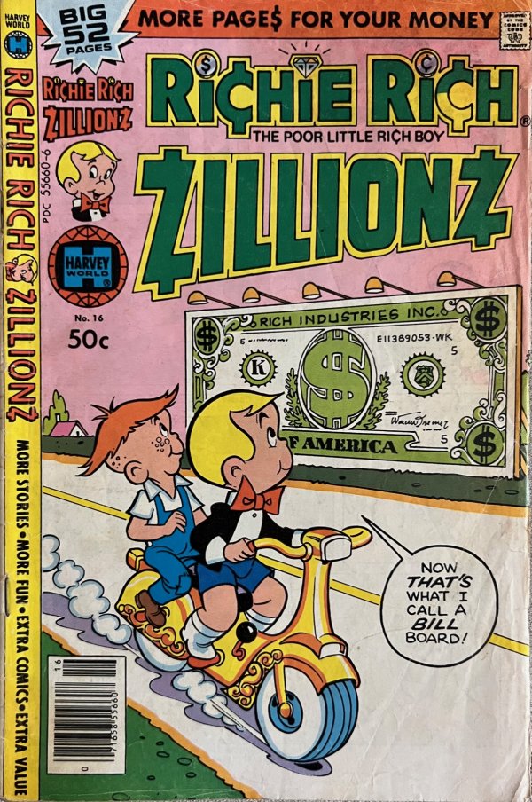 Richie Rich Zillionz #16 Reviews