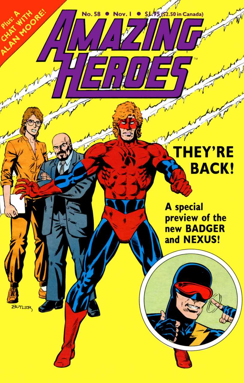 Amazing Heroes #58 Reviews