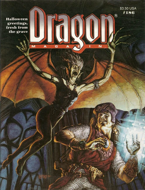 Dragon Magazine #186 Reviews