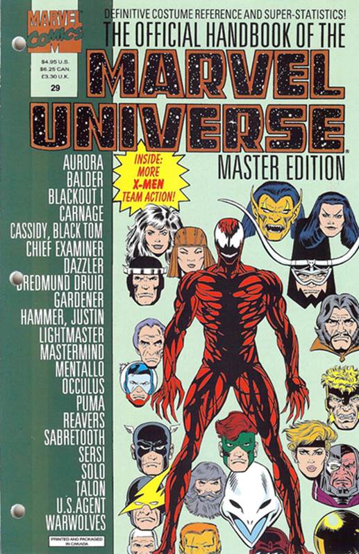 The Official Handbook of the Marvel Universe - Master Edition #29 Reviews