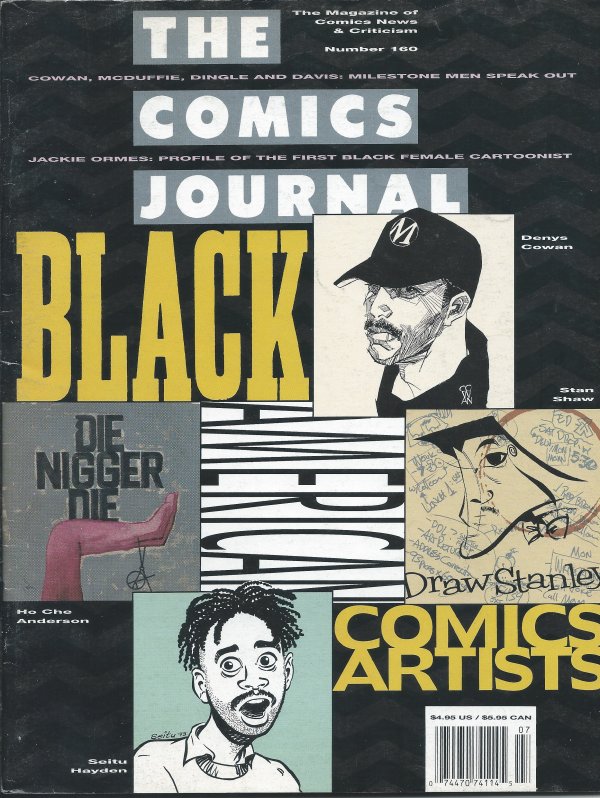 The Comics Journal #160 Reviews