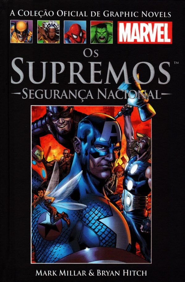 A Coleção Oficial de Graphic Novels Marvel: Os Supremos - Segurança ...