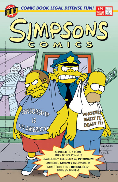 Ian (Very Tall Man) (Simpsons) - Bongo Comics